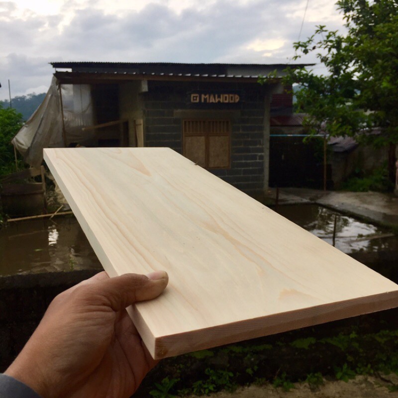 Jual Papan kayu lebar 20 tanpa sambungan tanpa lubang paku | Shopee ...