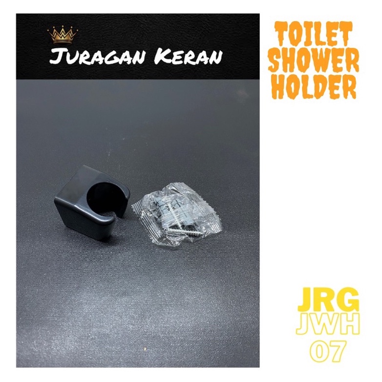 Jual Jet Shower Holder / Pegangan Jet Washer / Shower Black ( Minimalis ...
