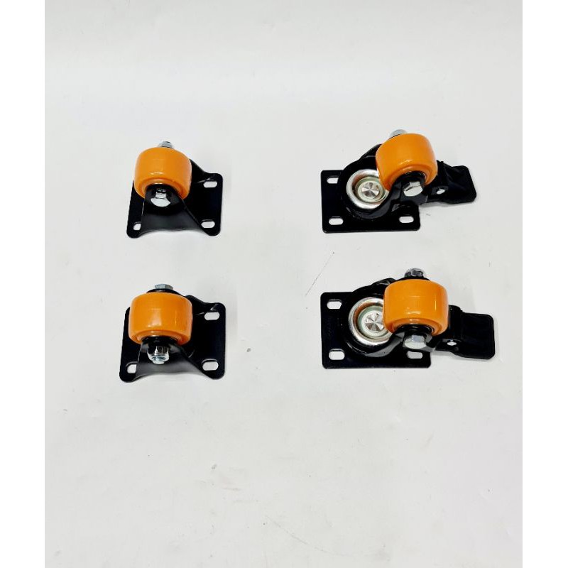Jual Roda lemari Nilon 1,5 inch ranger germany 2putar+rem 2mati (harga ...
