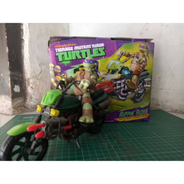 Jual TMNT - Rippin Rider dengan Donatello figure | Shopee Indonesia