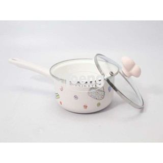 Jual PANCI ENAMEL SAUCE PAN 16 cm BEAUTY IN THE KITCHEN CHEFINA 181581 ...