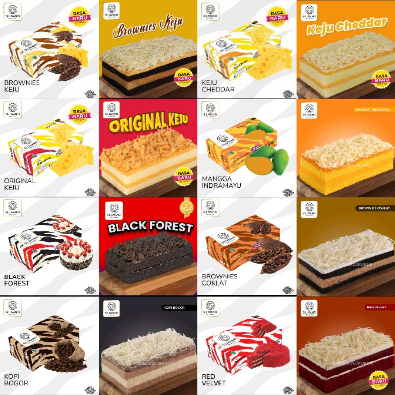 Jual Siliwangi Bolu Kukus Varian Rasa Lengkap | Shopee Indonesia