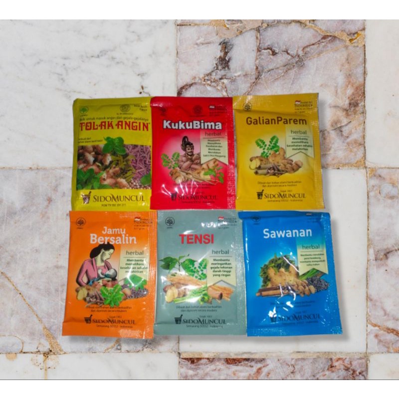 Jual Jamu Bubuk Harga Per Sachet Tolak Angin Kuku Bima Tensi | Shopee ...