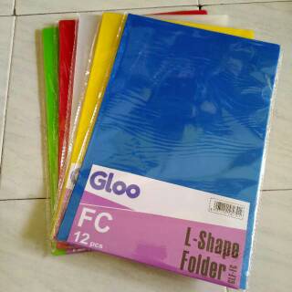 Jual Map L Folio transparan / dokumen sleeve / map plastik L - shape folder Murah (Acb Berkah ...