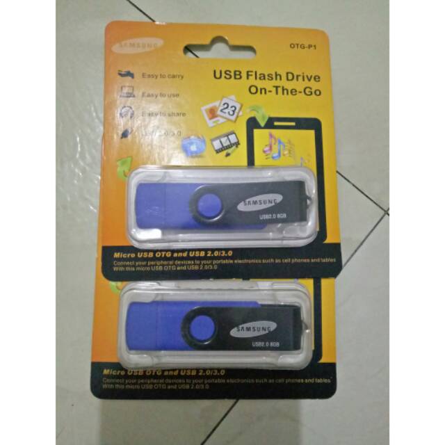 Jual Flashdisk samsung otg 8GB model besi | Shopee Indonesia