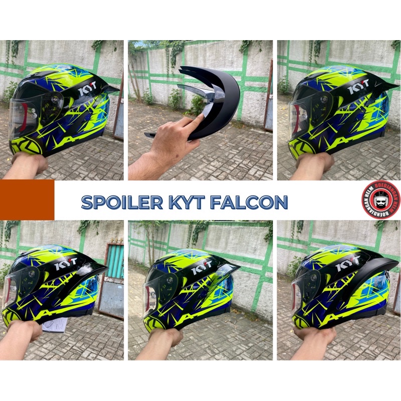 Jual SPOILER HELM KYT FALCON/VENDETTA - KYT HELM FALCON SPOILER 2D&3D ...