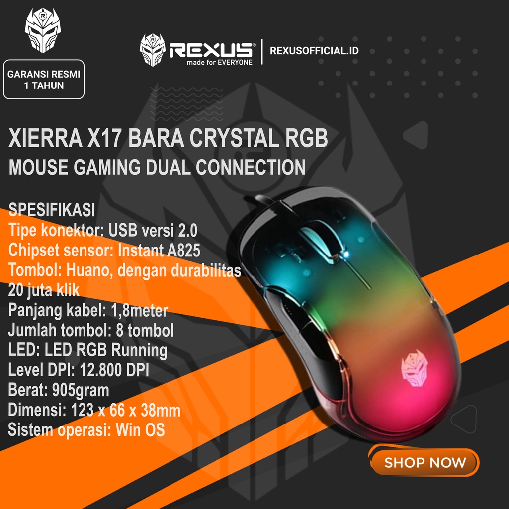 Jual Mouse gaming RGB USB PC Laptop ori gaming mouse ori original murah ...