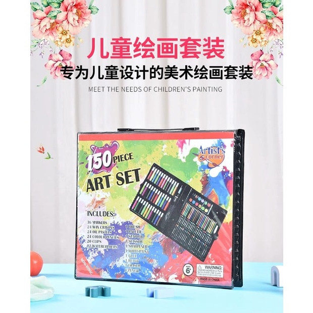 Jual SET MEWARNAI ANAK/ALAT MEWARNAI SUPER LENGKAP/COLOURING SET ...