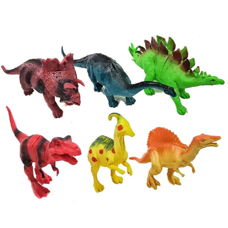 Jual mainan boneka dino dinosaur dinosaurus karet jumbo besar | Shopee ...