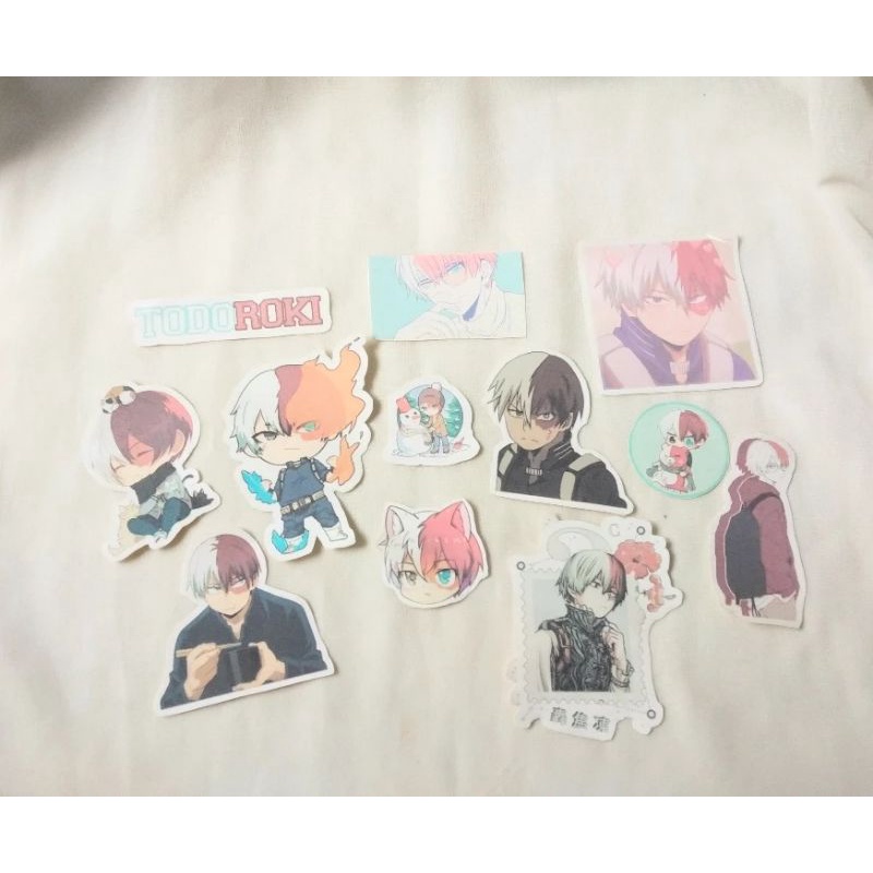 Jual stiker set shoto Todoroki Boku no Hero academia | Shopee Indonesia