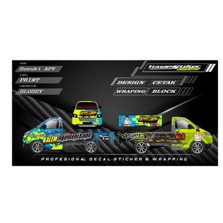 Jual STIKER DECAL SUZUKI APV CUSTOM | Shopee Indonesia
