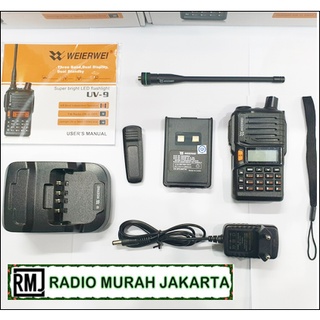 Jual NEW HT WEIERWEI UV 9 UV9 UV-9 HT WEIRWEI UV 9 DUALBAND ORIGINAL | Shopee Indonesia