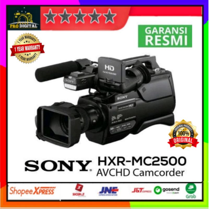 Jual SONY HXR MC2500 Shoulder Mount AVCHD Camcorder Sony MC2500 ...