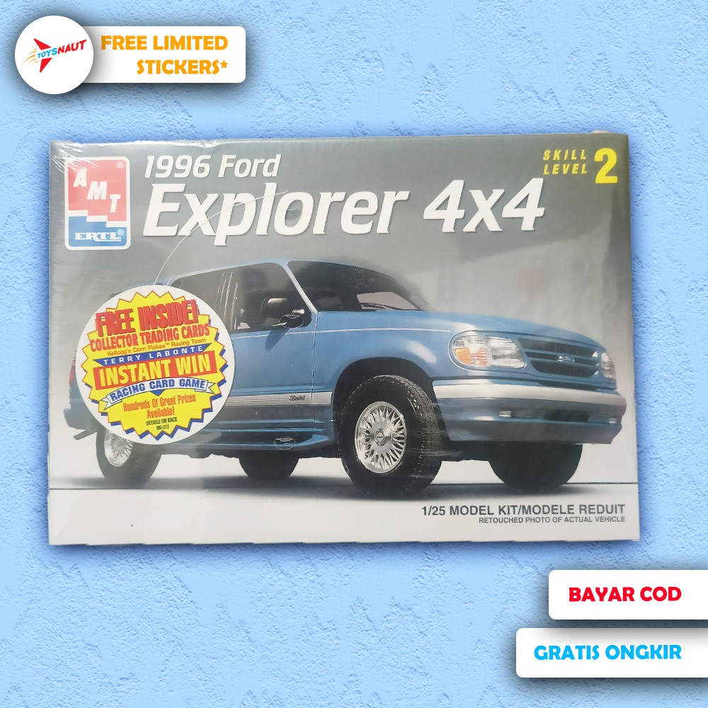 Jual AMT ERTL 1/25 1996 Ford Explorer 4x4 Model Kit Car SUV Vintage ...