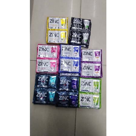Jual SAMPO ZINC SACHET, 1 RENTENG ISI 24 PC | Shopee Indonesia