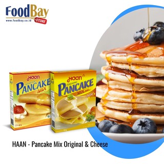 Jual HAAN Pancake Original dan Keju Tepung Premix Pancake 150 Gr ...