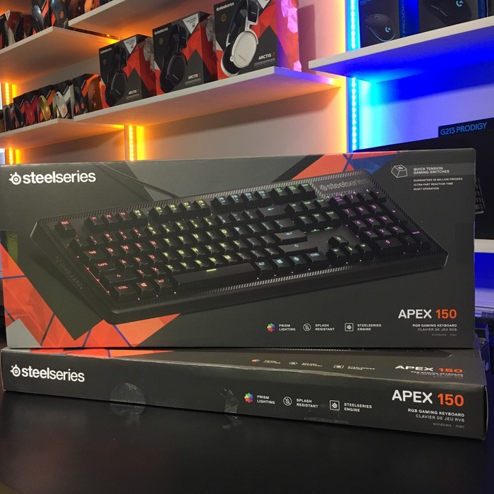 Jual Steelseries Apex 150 RGB - Gaming Keyboard Indonesia|Shopee Indonesia
