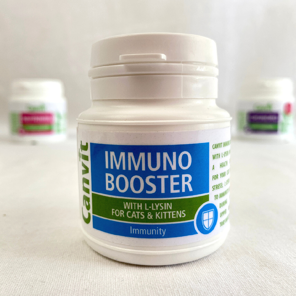 Jual CANVIT Vitamin Daya Tahan Kucing IMMUNO Booster For Cat 30g ...