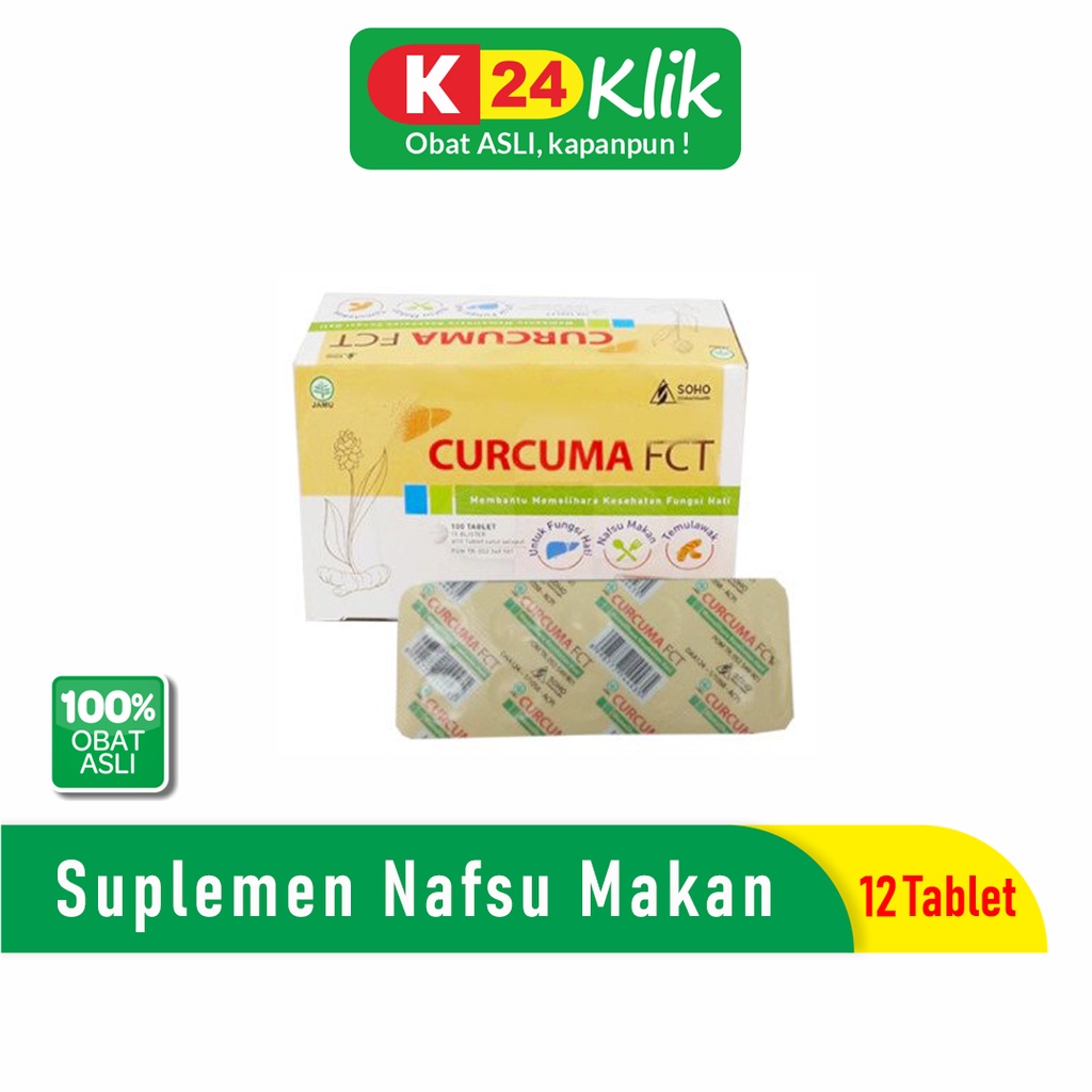 Jual CURCUMA FORCE FC TABLET (Per Strip isi 12 Tablet) | Shopee Indonesia