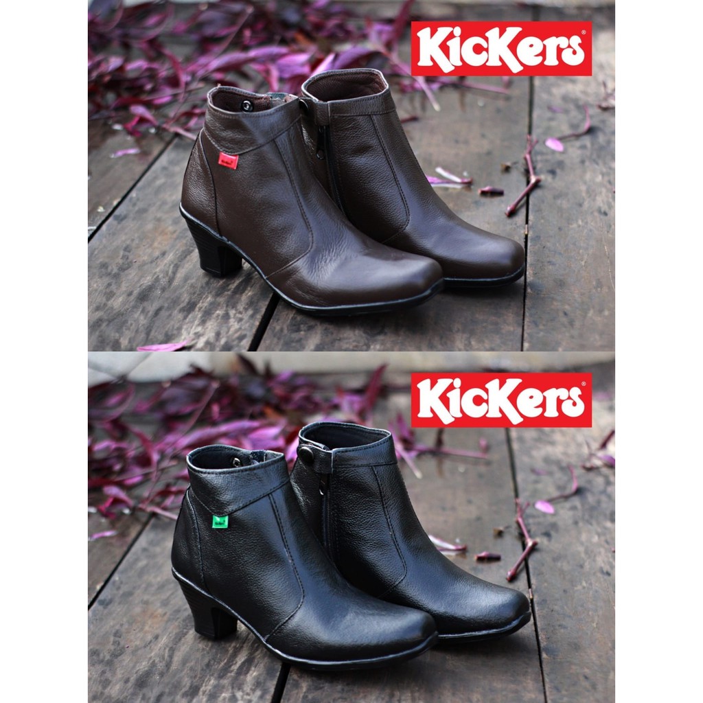 Sepatu Boots Wanita Kickers Boot Murah Kerja Kantor Main Jalan Hounting ...