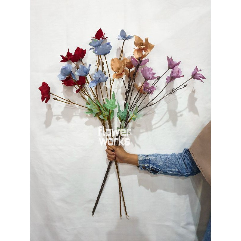 Jual bunga group 6 kuntum 80 cm | Shopee Indonesia