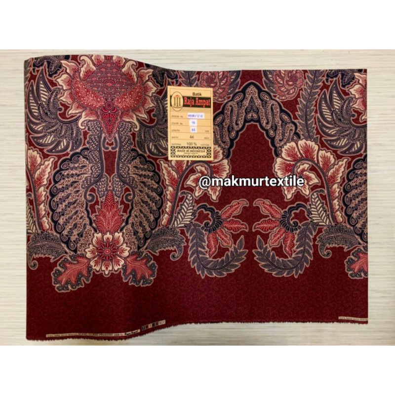 Jual Kain Batik Katun Raja Ampat Ageng Gurdo Prakoso 1668 / Batik Raja ...