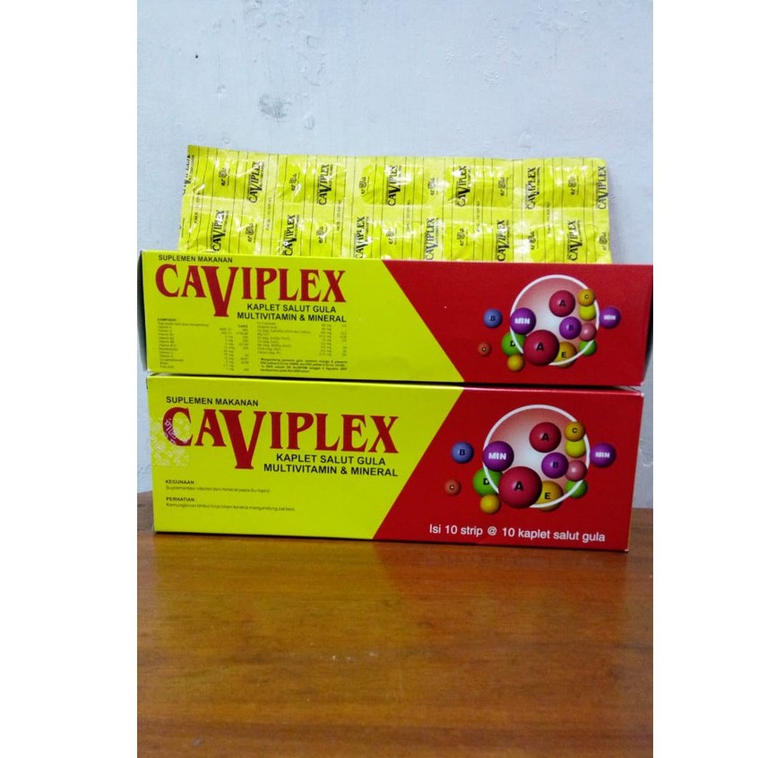 Jual Caviplex Strip Strip 10 Kaplet | Shopee Indonesia