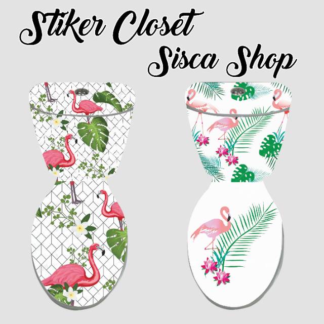 Jual STICKER CLOSET STIKER KLOSET ANTI AIR STIKER TOILET | Shopee Indonesia