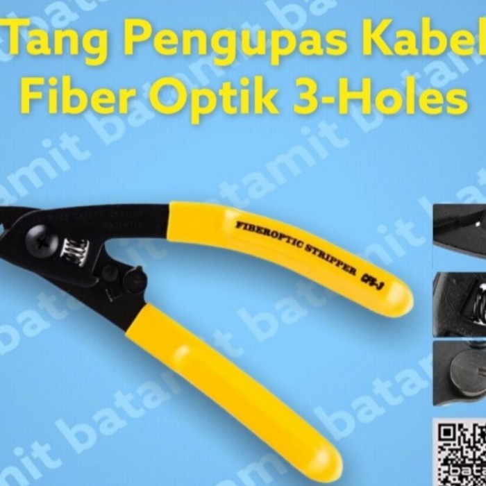 Jual CFS 3 Fiber Optic Stipper Plier Tang Pengupas Fiber Optik CFS-3 ...