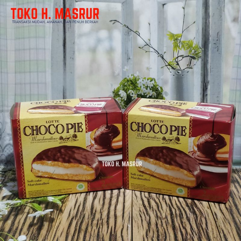 Jual Lotte Choco Pie Box Isi 2 | Shopee Indonesia
