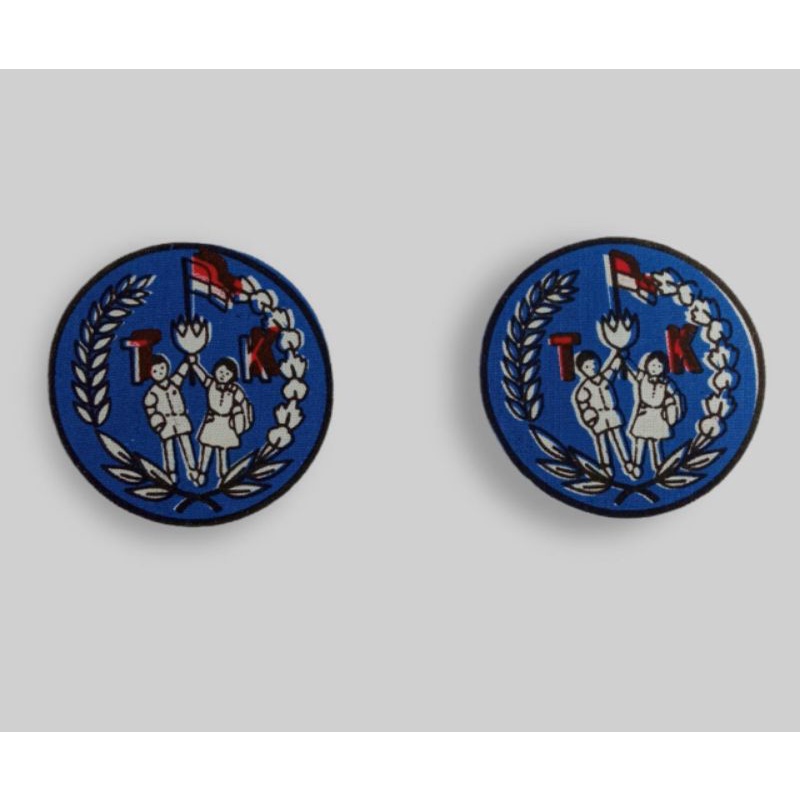 Jual Badge/Logo TK Sablon/Bed TK/ Logo TK/Sablon | Shopee Indonesia