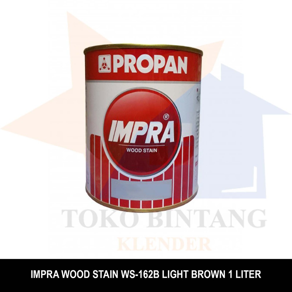 Jual Impra Wood Stain WS-162B Light Brown 1 Liter | Shopee Indonesia