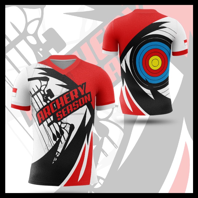 Jual Jersey Archery Indonesia Panahan Custom Full Printing Free Custom ...