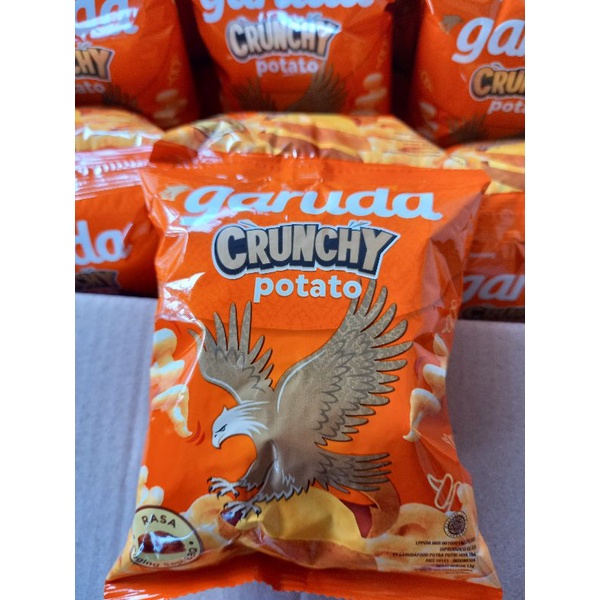 Jual garuda crunchy potato rasa daging sapi bbq (isi 10pcs) | Shopee ...