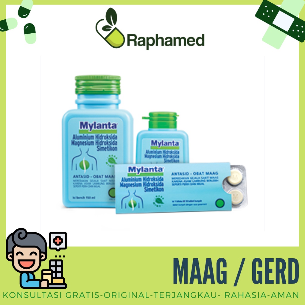 Jual MYLANTA all varian obat maag , begah , kembung ~ milanta | Shopee ...