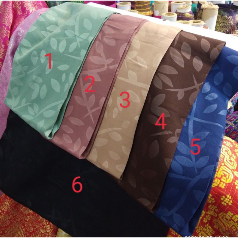 Jual Kain wolfis/bahan wolpeach emboz | Shopee Indonesia