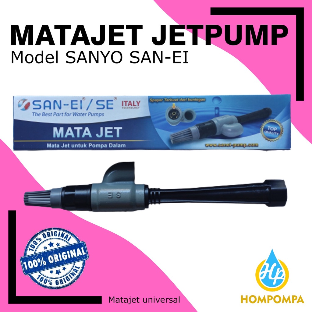 Jual MATAJET JETPUMP model SANYO Panjang UNIVERSAL SAN-EI MATA JET PUMP ASSY - SPAREPART POMPA ...