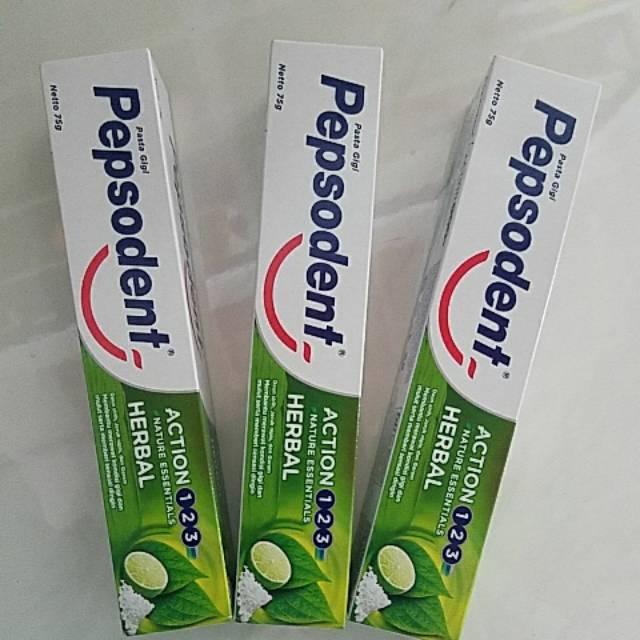 Jual Pepsodent herbal 75gr | Shopee Indonesia