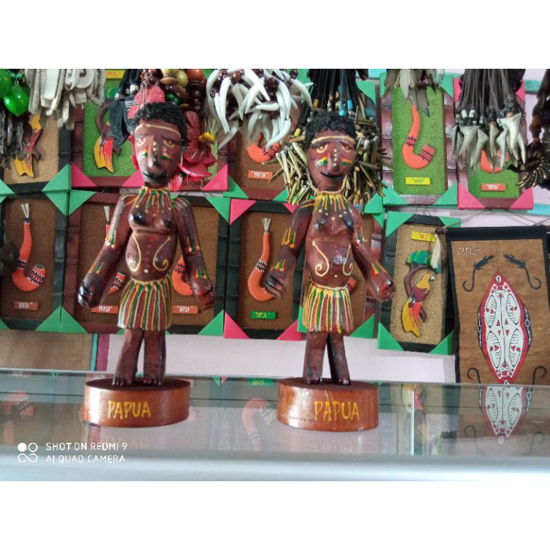 Jual patung papua/souvenir papua/oleh2 papua | Shopee Indonesia