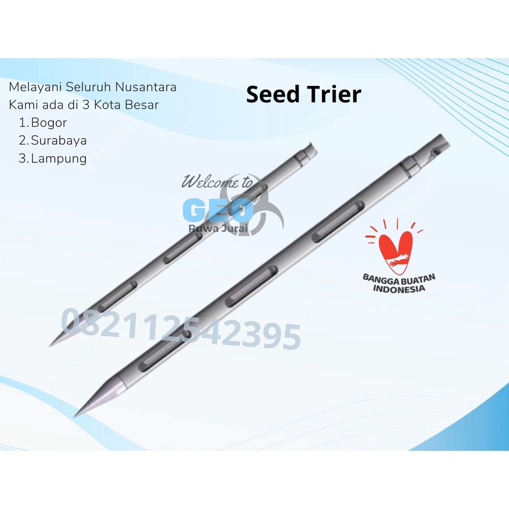 Jual 60 cm Seed Trier Grain Sampler Laboratorium Tusukan Beras SS ...