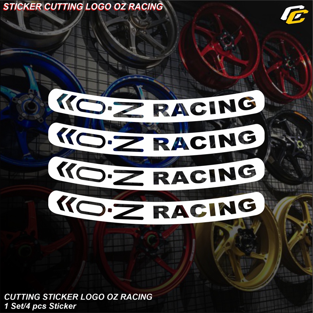 Jual STICKER CUTTING VELG MOTOR OZ RACING | Shopee Indonesia