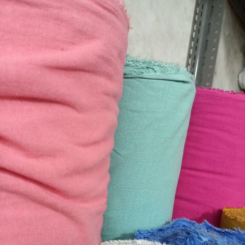 Jual kain katun linen rami (harga meter) | Shopee Indonesia