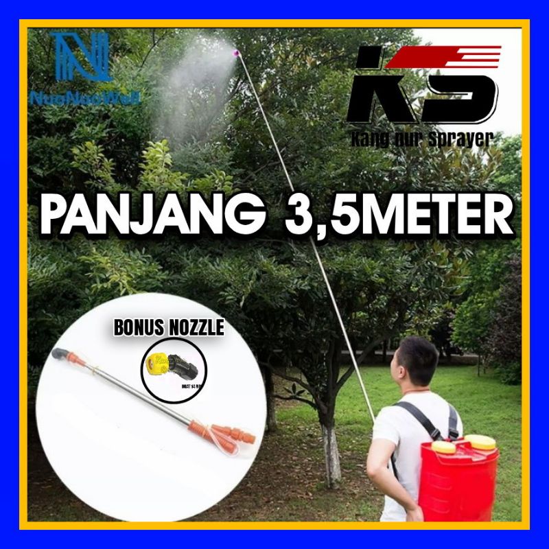 Jual Stik sprayer panjang 3.5meter untuk tangki elektrik | Shopee Indonesia