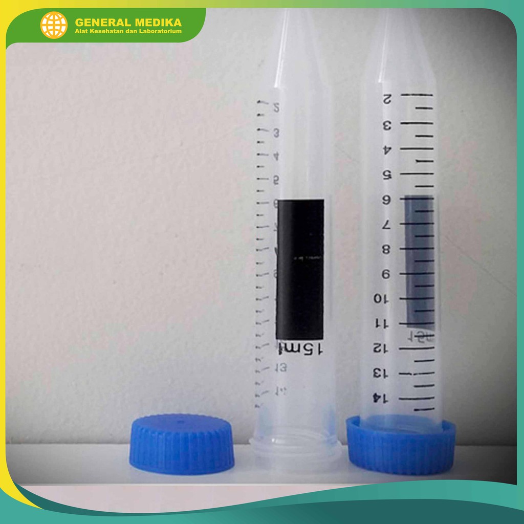 Jual Tabung Centrifuge Plastik 15ml | Centrifuse 15 ml Berskala ...
