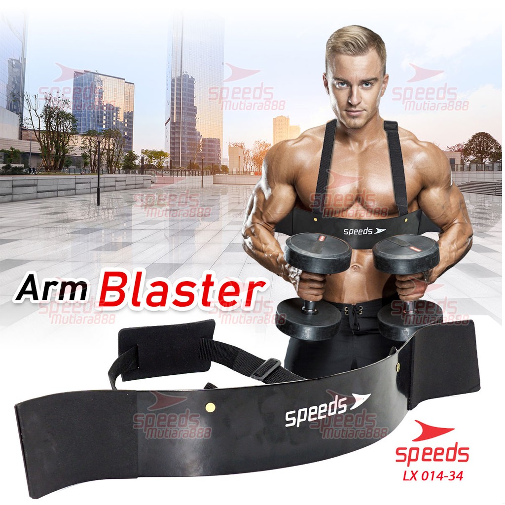 Jual SPEEDS Bicep Triceps Barbell Arm Blaster Bar Dumbell Gym LX 014-34 ...