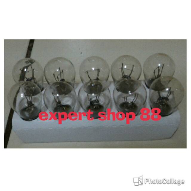 Jual bohlamp bohlam bola lampu rem stop sein sen 12volt 12v kaki 1 kaki ...