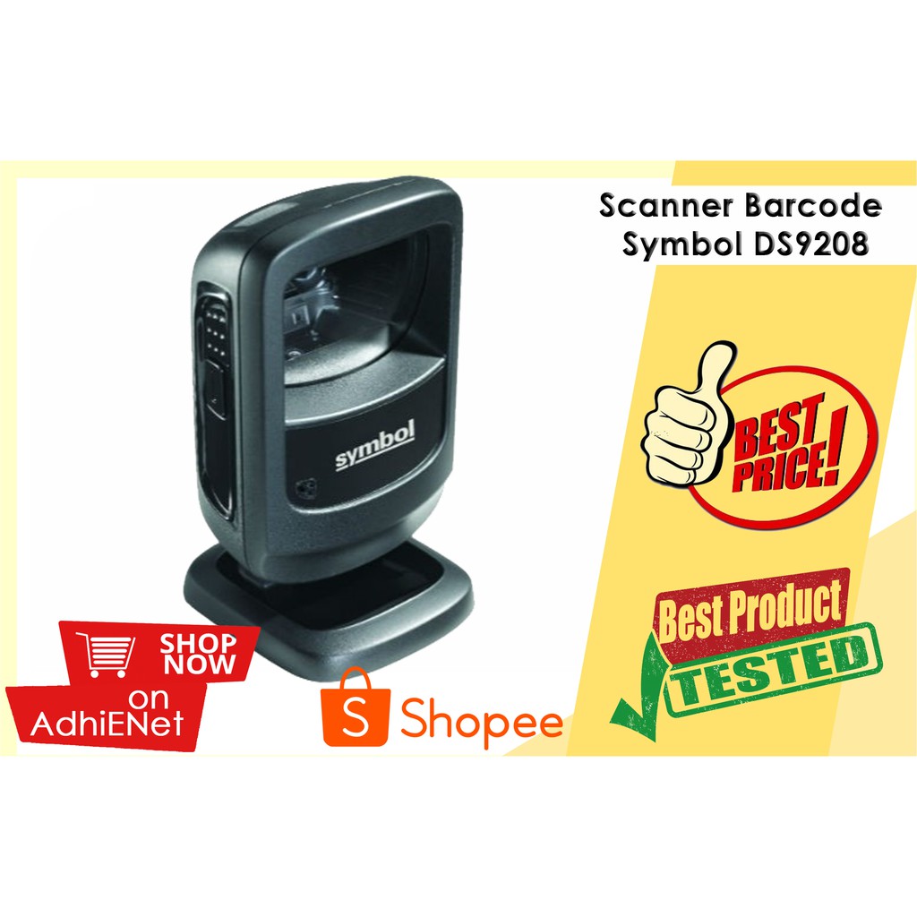 Jual Scanner Barcode Symbol DS9208 / DS-9208 / DS 9208 (2D) | Shopee ...