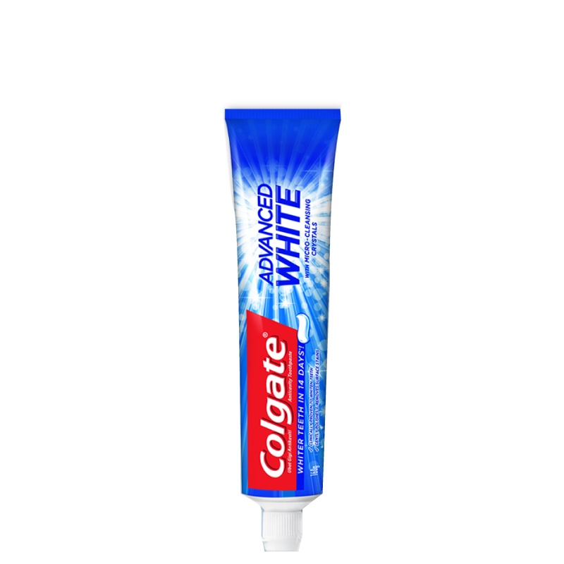 Jual Colgate Pasta Gigi Advanced White 160 gr | Shopee Indonesia