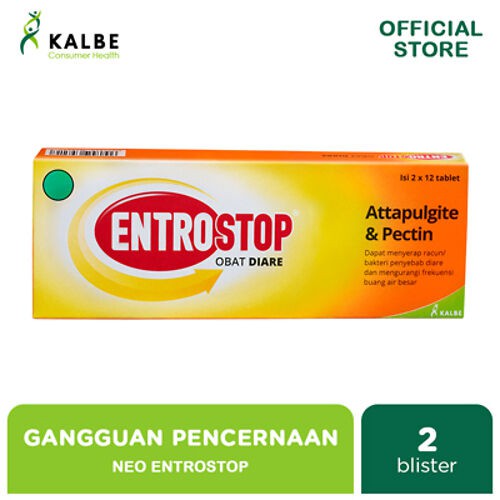 Jual Entrostop Tablet 10s 1 Box - Obat Diare Indonesia|Shopee Indonesia