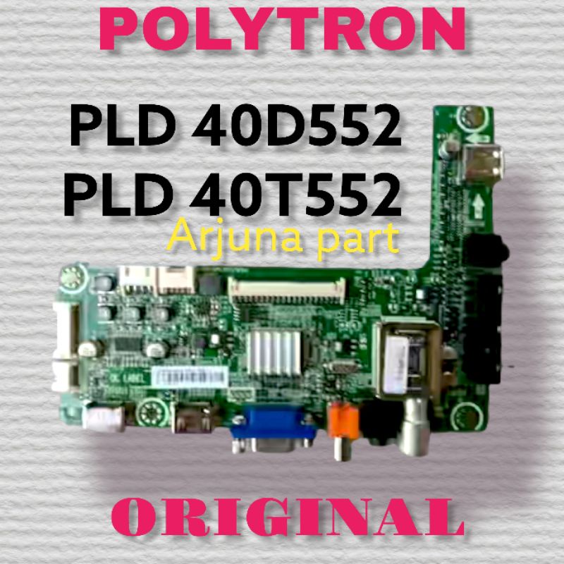 Jual MAINBOARD TV POLYTRON PLD 40D552 / MB TV POLYTRON PLD 40D552 ... Jual MAINBOARD TV POLYTRON PLD 40D552 / MB TV POLYTRON PLD 40D552 ...